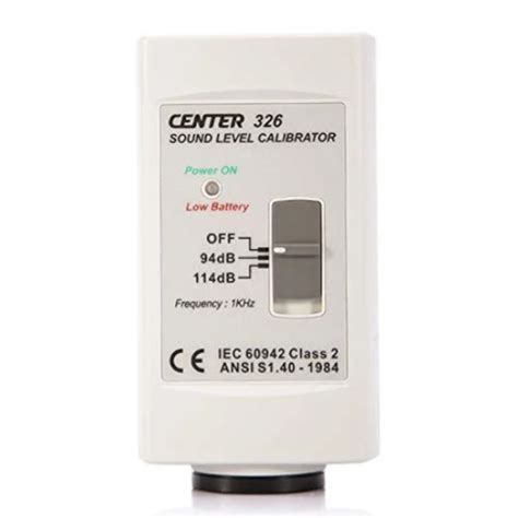 Center 326 Sound Level Calibrator Indonusa Tekno