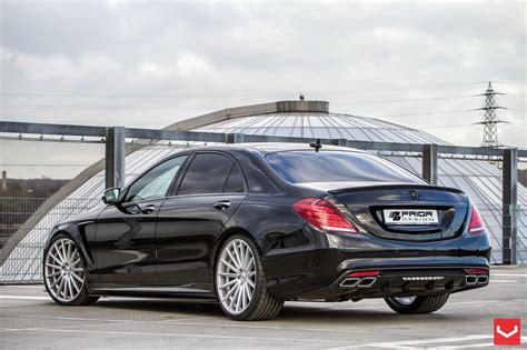 Black Mercedes S Class Fitted With Prior Design Body Kit — Gallery