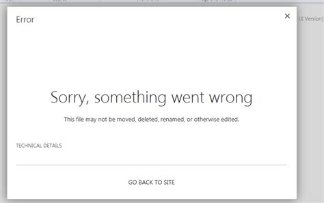 Master Page Sharepoint Designer Is Showing “server Error This File