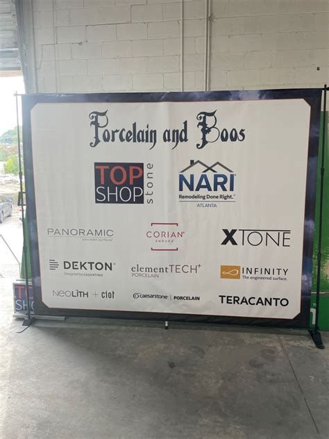 Brian Huckaby On Linkedin Representing Lx Hausys Teracanto Porcelain At “porcelain And Boos