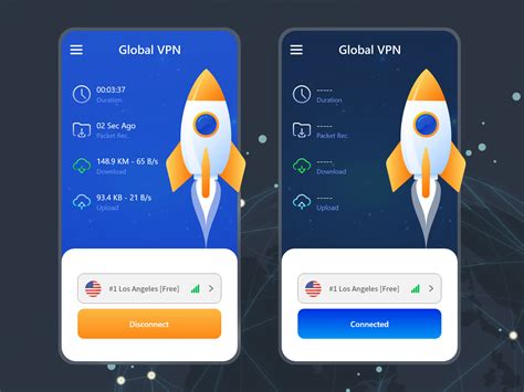 VPN Connected Disconnected By Jenish Bangali On Dribbble