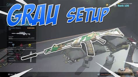 This Grau Class Setup Is Overpowered Modern Warfare Warzone Youtube