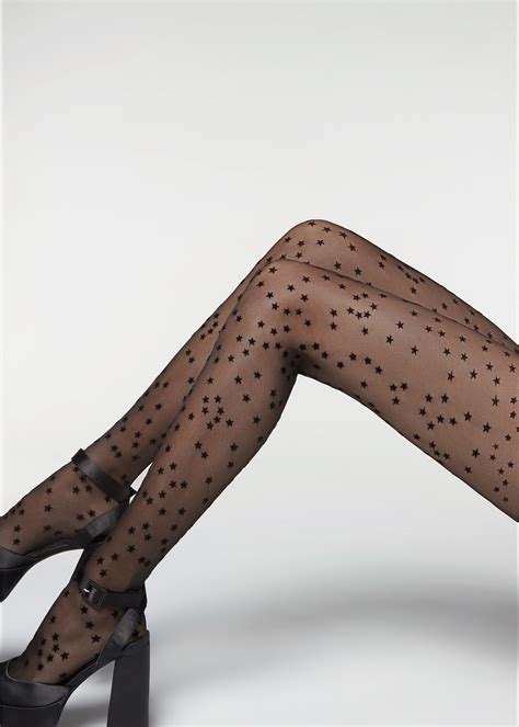 Flock Stars 30 Denier Sheer Tights Calzedonia