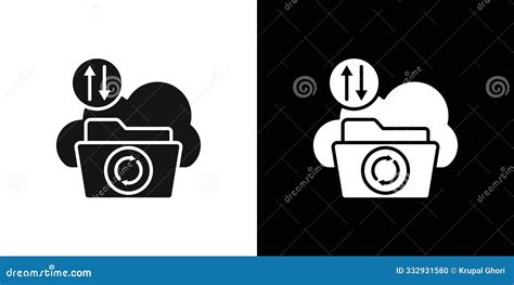 Data Recovery Icon Logo Set Vector Stock Vector Illustration Of Storage Electronic 332931580