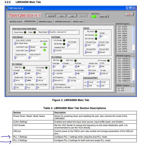 TSW3085EVM Change The Sampling Rate Data Converters Forum Data Converters TI E2E Support
