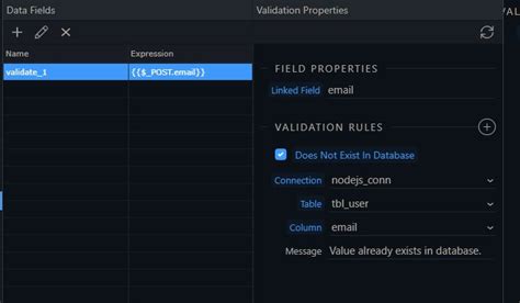 Server Side Validator Not Stopping On Error Need Help Wappler Community