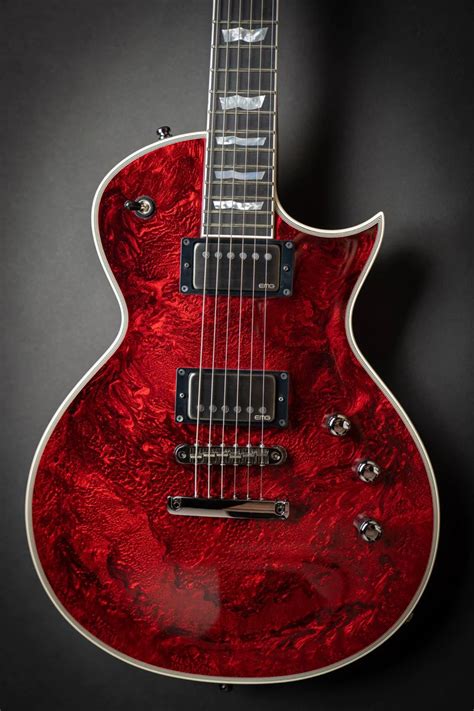 Custom Red Electric Guitar