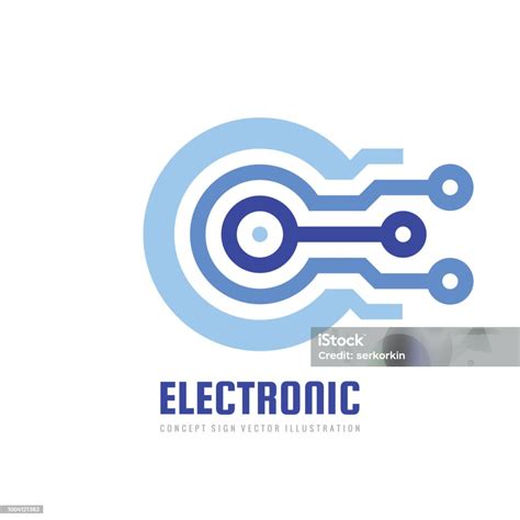전자 컴퓨터 칩개념 사업 서명 서식 파일 벡터 일러스트 레이 션 했다 디지털 기술을 창조적인 기호를 추상화 합니다 글로벌 네트워크 기호입니다 그래픽 디자인 요소입니다 개념에