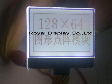 Monochrome 128X64 Dots Cog FSTN Positive St7565r LCD Graphic Display LCD Panel And Graphic LCD