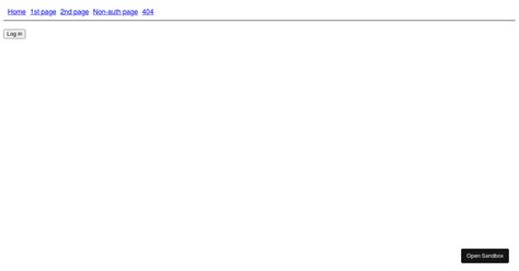 react router guards basic demo forked codesandbox
