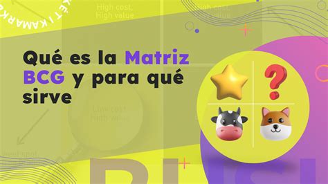Qué es la Matriz BCG y para qué sirve - Markétika Business School
