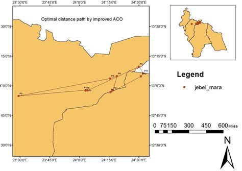 optimal distance path by improved aco download scientific diagram