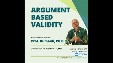 Argument Based Validity YouTube