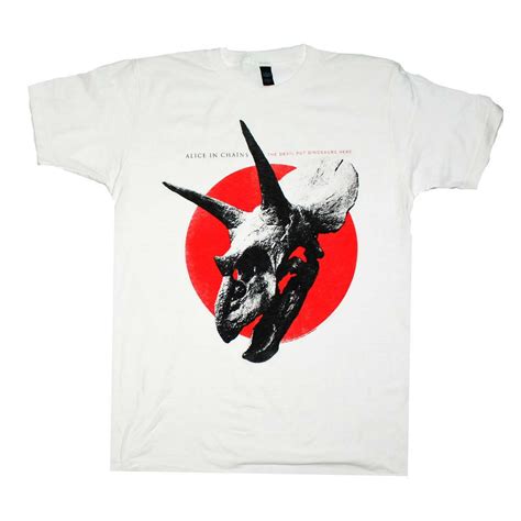 Alice In Chains The Devil Put Dinosaurs Here Shirts