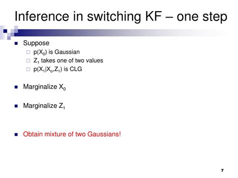 Ppt Switching Kalman Filter Dynamic Bayesian Networks Powerpoint