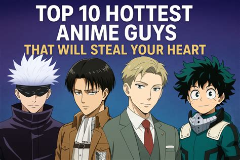 What Are The Top 10 Hottest Anime Guys