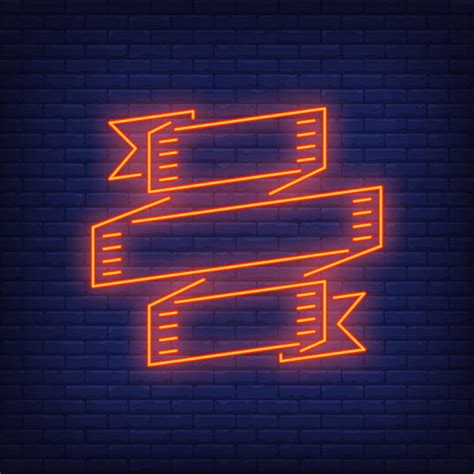 벽돌 배경에 글자 배너에 대 한 빨간 리본 배너 템플릿 상징 프레임 Eps Uidownload
