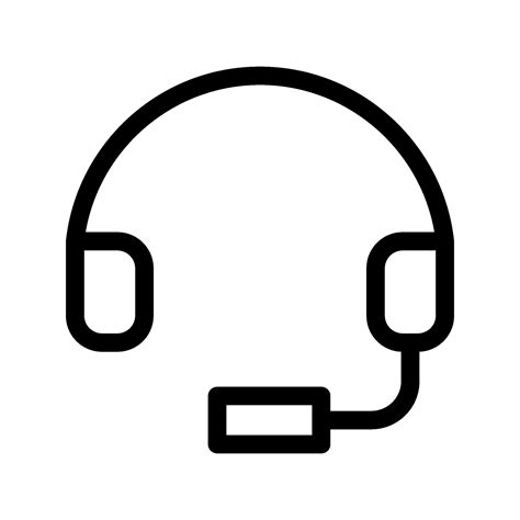 Headset Icon Vector Symbol Design Illustration 26196695 Vector Art At Vecteezy