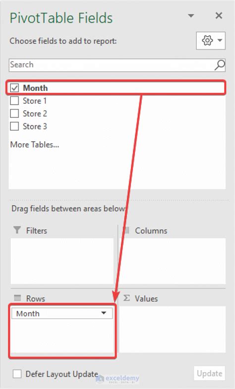 How To Plot Stacked Bar Chart From Excel Pivot Table 2 Examples
