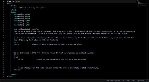 Learn Html Css Sids Classes