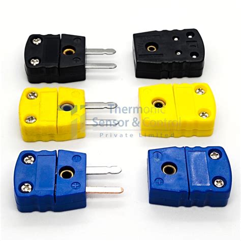 Round Pin Thermocouple Connector Thermonicindia