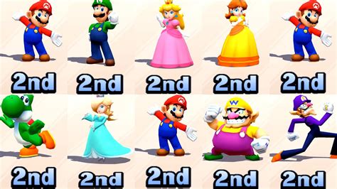 Mario Party The Top 100 All Characters 2nd Animation Youtube