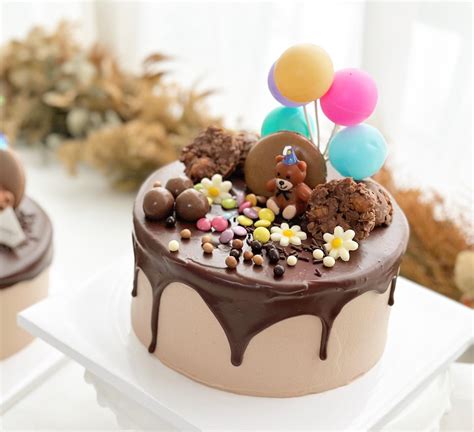 리얼초코케이크~ 어린이날기념 이벤트 케이크수업~ 더블제이케이크와마카롱 By Jw앙금플라워