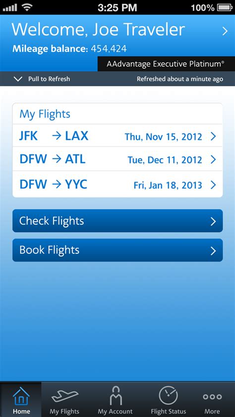 American Airlines App Offers Lockscreen Updates Via Passbook Boarding