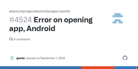 Error On Opening App Android · Issue 4524 · Electricitymaps