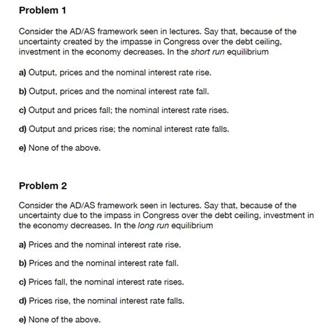 solved consider the ad as framework seen in lectures say