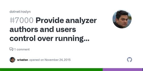Provide Analyzer Authors And Users Control Over Running Analyzers In Generated Code Issue