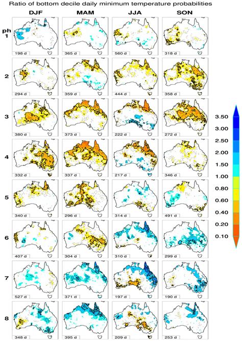 Same As Fig 6 But For Bottom Decile Daily Minimum Temperature