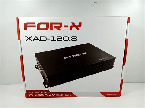 For X Amfi 8 Kanal For X Xad 1208 Ses Ve Bass Anfisi 8 Kanal For X