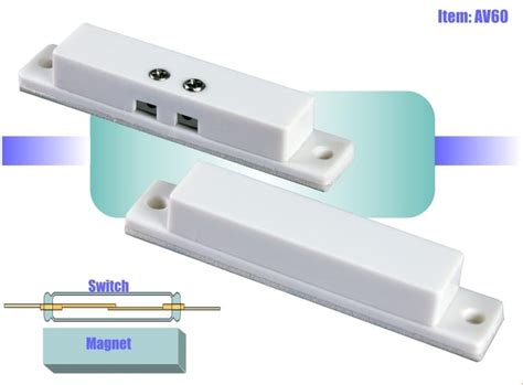 Tiny Indoor Magnetic Switch Av60 Alarm Security Systems By Av Gad