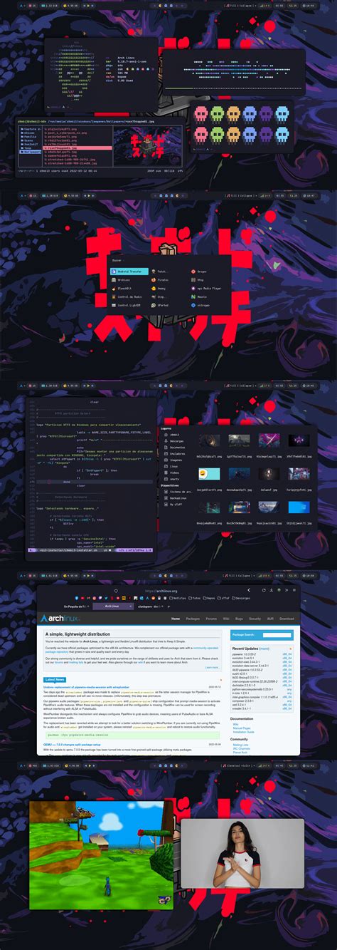 [bspwm] Arch Linux July Rice R Unixporn