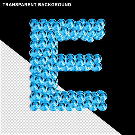 Premium PSD Letter E