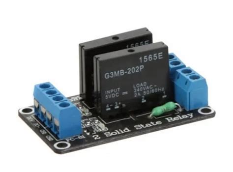 Módulo Relé De Estado Sólido Ssr 2 Canais 250v 2a Arduino Mebuscar