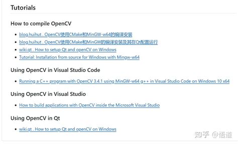 opencv编译好的库 知乎