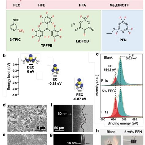 Pdf The Fluorine Toolbox From Molecular Design To Advanced Batteries