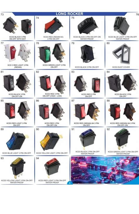 Mini Rocker Switch Rocker Switch Mini Manufacturer From New Delhi