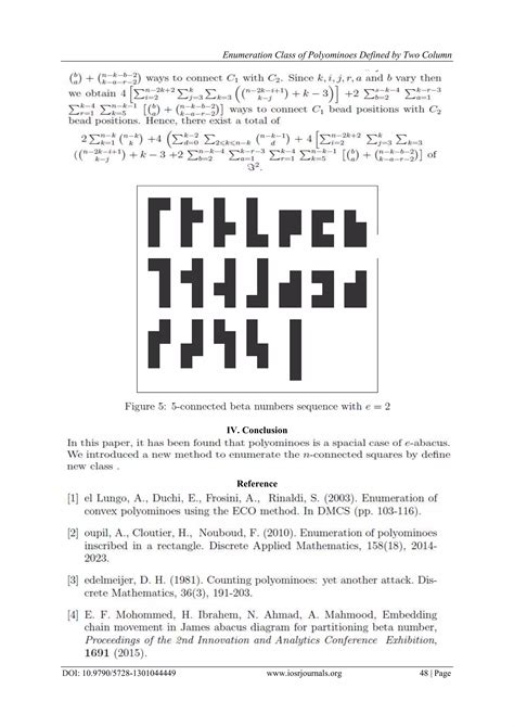 Enumeration Class Of Polyominoes Defined By Two Column Pdf