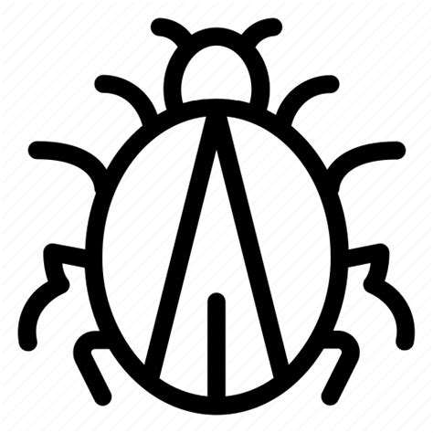 bug virus malware insect internet online security icon download
