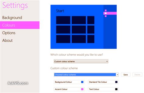Customize Start Screen Background Image Change Number Of Rows Of Tiles