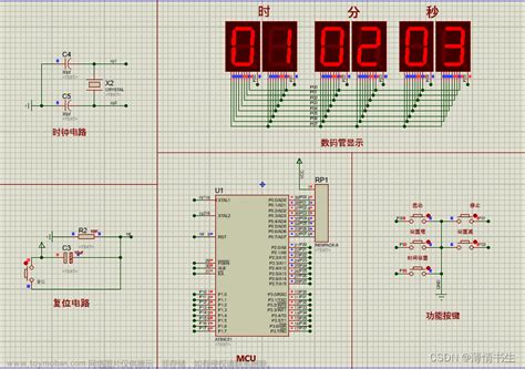 基于51单片机的倒计时秒表proteus仿真设计 Toy模板网 基于51单片机的倒计时秒表proteus仿真设计 Toy模板网
