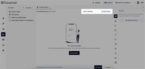 Table Reports Flowtrail Ai