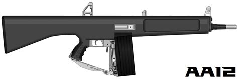 Atchisson Assault Shotgun Aa 12 By Stellalupus On Deviantart