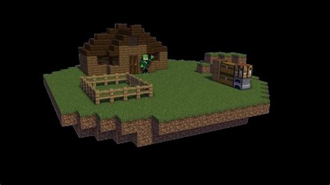 Как построить дом под бедроком в пустоте в Майнкрафт Youtube