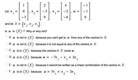 Solved Let V1 103 V2 239 V3 426 U 110 Chegg Com