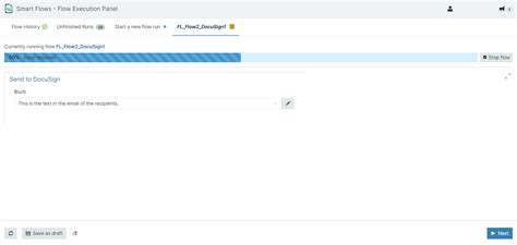 Running Flows Within Your Connector User Interface