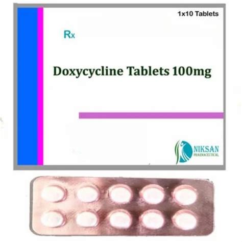 Doxycycline Tablet 100 Mg At 700 Box Doxy Tablets In Ahmedabad ID 25220287733